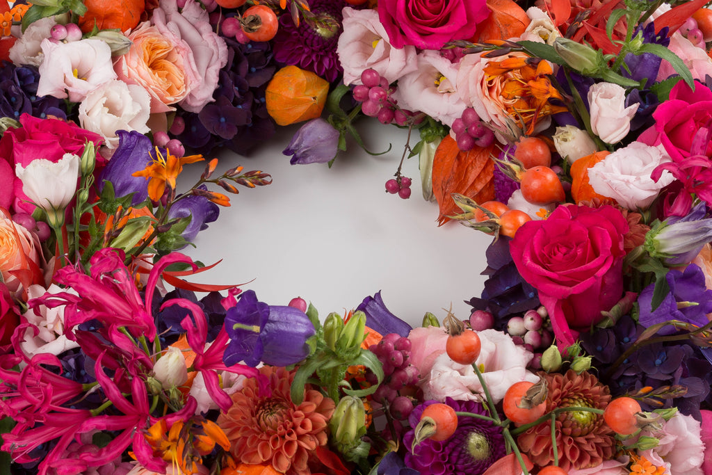 Rouwkrans Intens – Uitvaart-Bloemist.nl