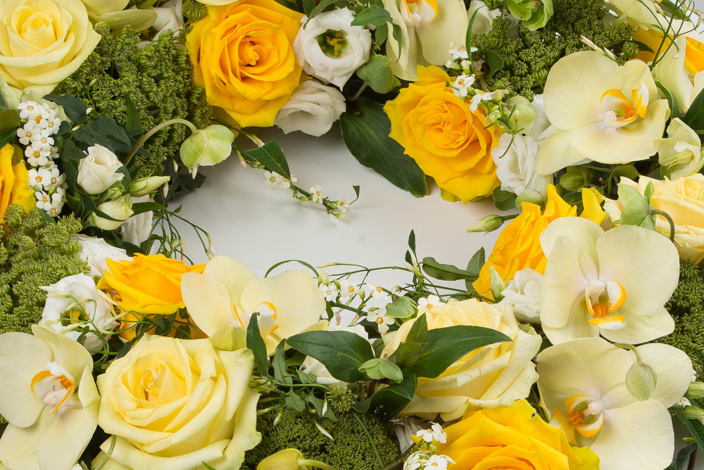 Rouwkrans Respect – Uitvaart-Bloemist.nl